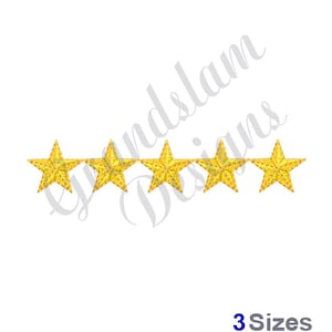 Five Stars - Machine Embroidery Design, Embroidery Designs, Machine ...