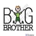 Big Brother - Machine Embroidery Design - Etsy