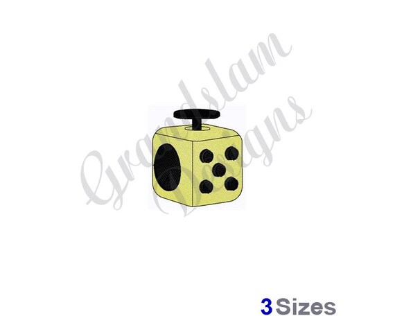 Fidget Cube Machine Embroidery Design Embroidery Designs | Etsy