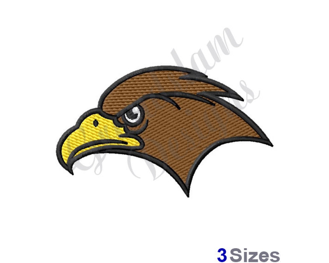 Hawk Head - Machine Embroidery Design - Etsy