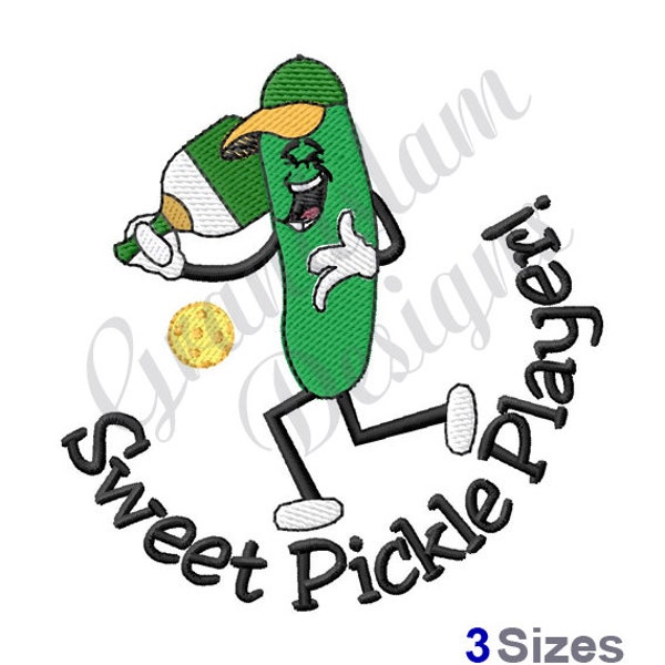 Pickleball Embroidery Designs - Etsy