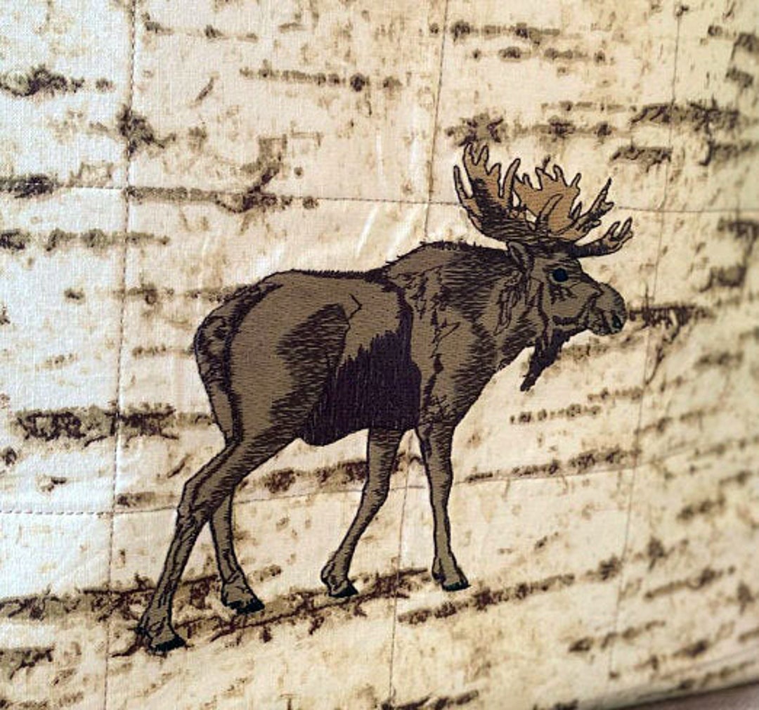 Moose - Machine Embroidery Design, Embroidery Designs, Machine ...