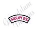 Therapy Dog Patch – Machine Embroidery Design (digital Download) - Etsy