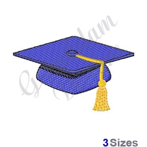 Graduation Cap - Machine Embroidery Design, Embroidery Designs, Machine ...