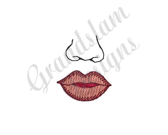 Girl Face Mask Machine Embroidery Design Embroidery Designs | Etsy