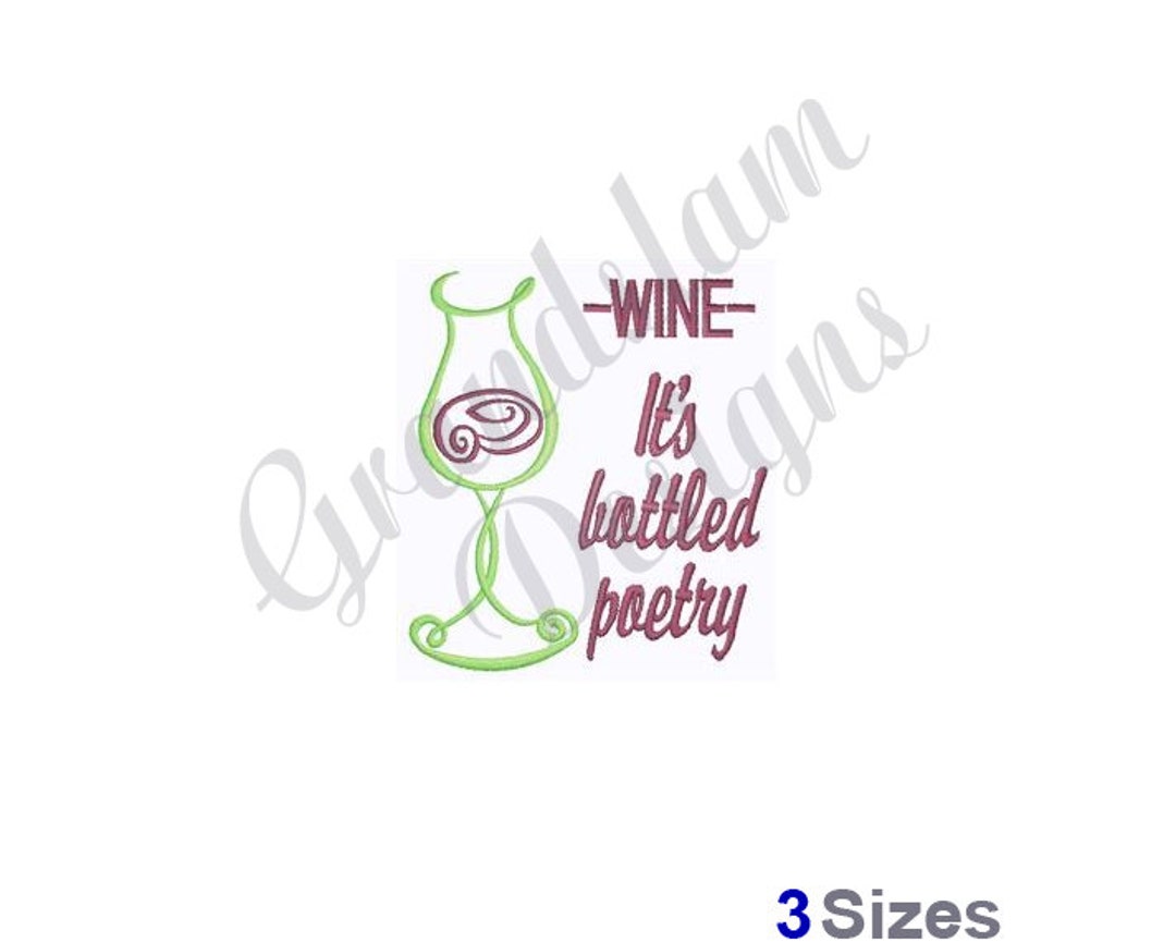 Poetry - Machine Embroidery Design, Embroidery Designs, Machine ...