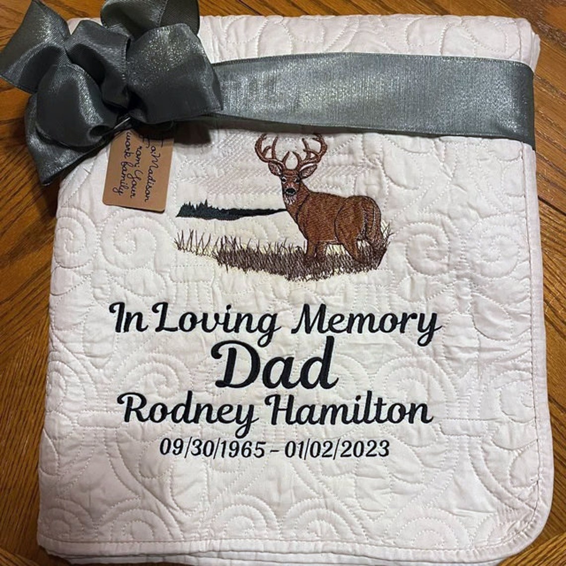 Whitetail Deer Scene Machine Embroidery Design - Etsy