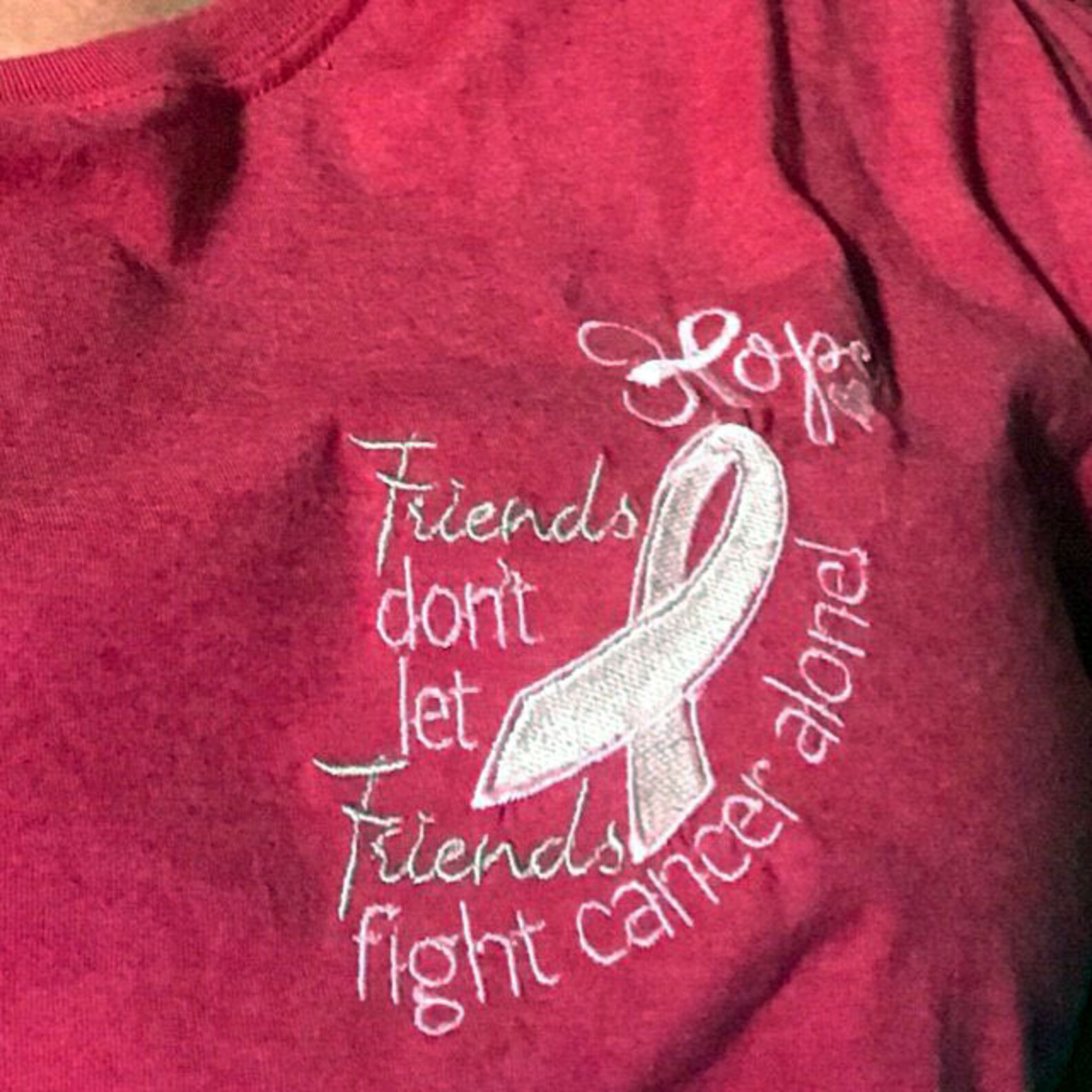 Fight Cancer Ribbon - Machine Embroidery Design, Embroidery Designs ...