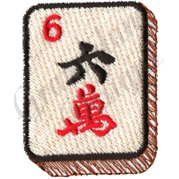 Mahjong Embroidery Designs - Etsy