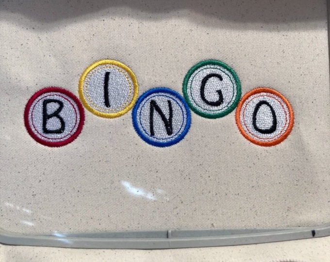 Bingo Sayings -- Machine Embroidery Designs: Set of Six (4x4, 5x7 ...