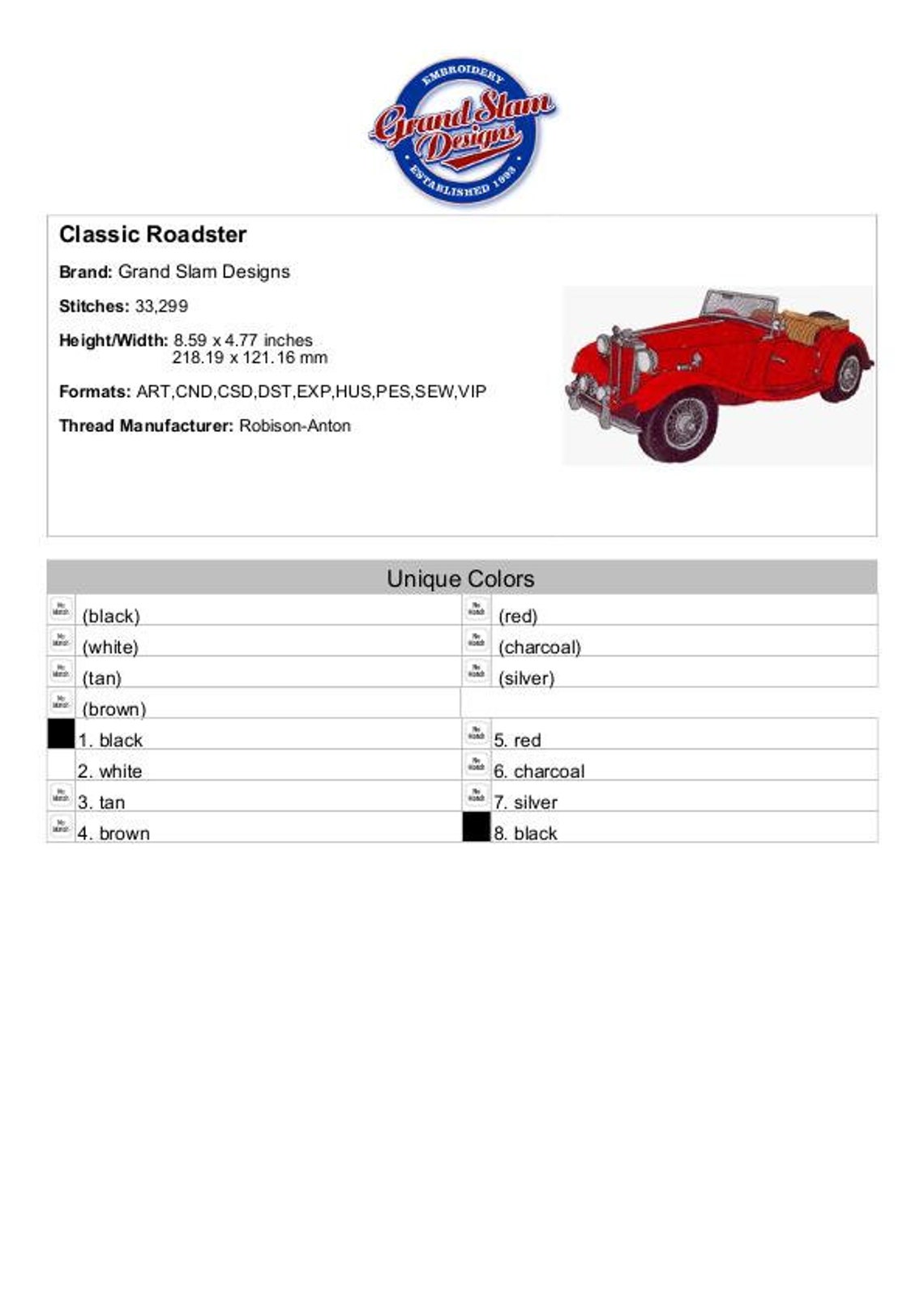 Morgan Classic Roadster Machine Embroidery Design - Etsy