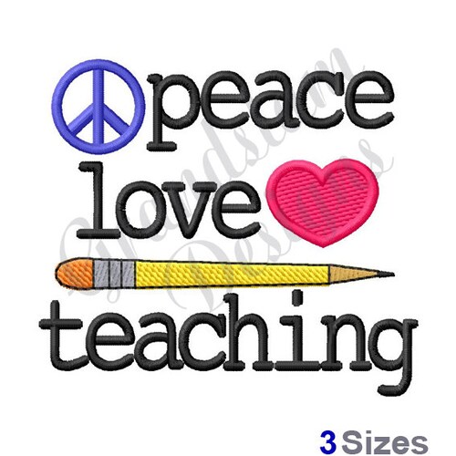 I Love Math Machine Embroidery Design - Etsy