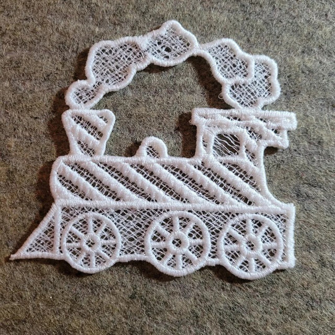 Fsl Train Engine - Machine Embroidery Design - Etsy