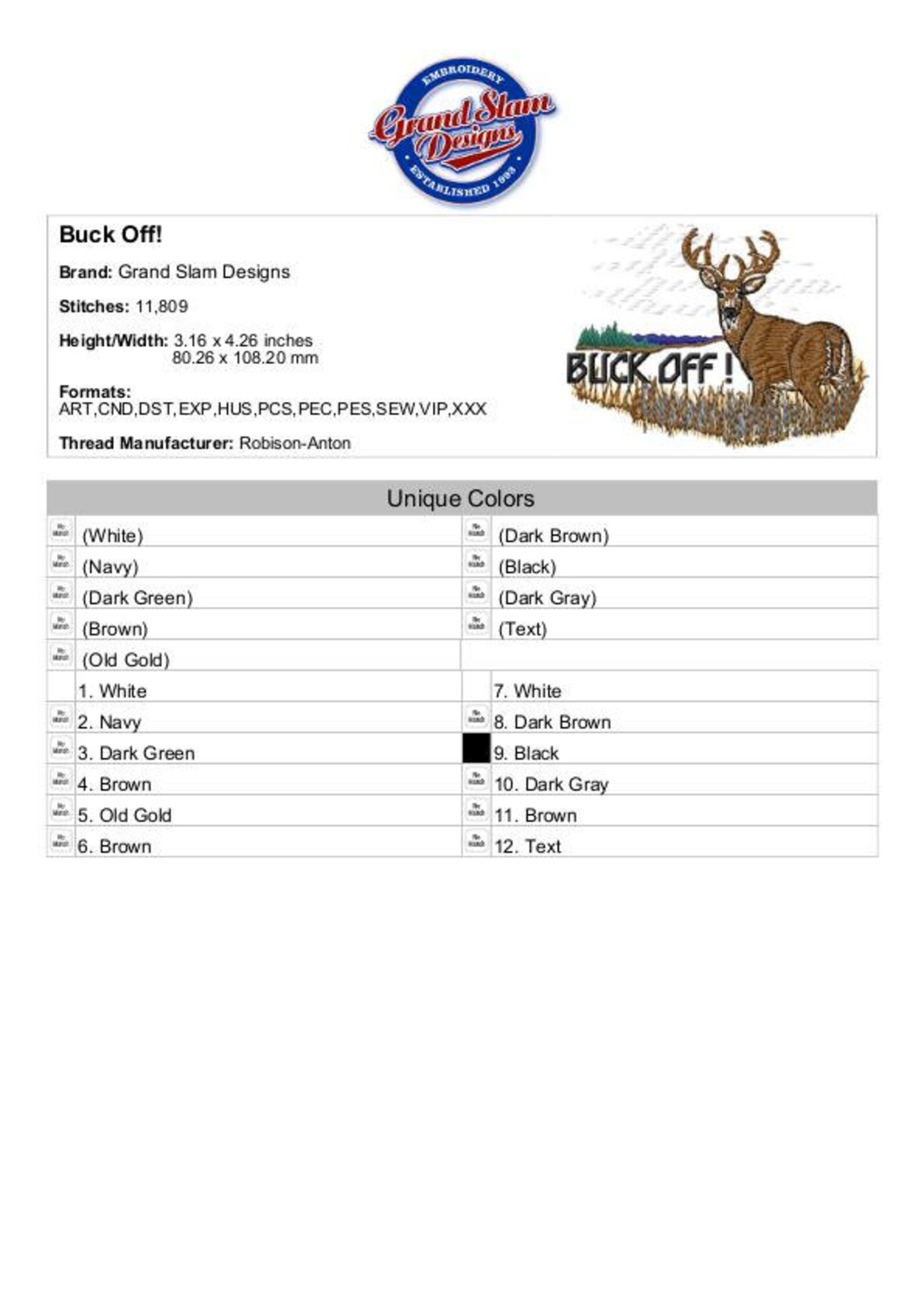 Deer Hunter Buck Off Machine Embroidery Design - Etsy