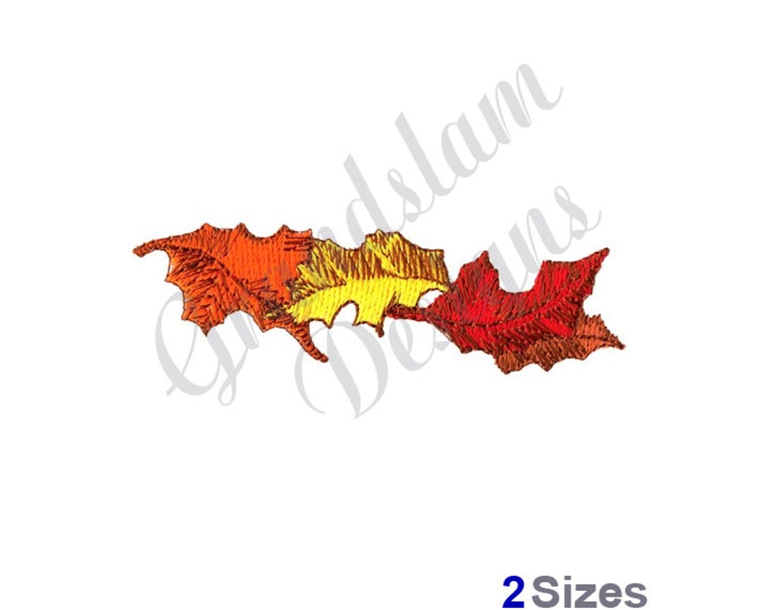 Fall Leaves Border - Machine Embroidery Design, Embroidery Designs ...