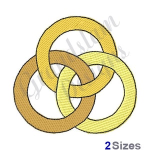 Trinity Rings - Machine Embroidery Design, Embroidery Designs, Machine ...