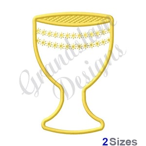 Chalice Outline - Machine Embroidery Design, Embroidery Designs ...