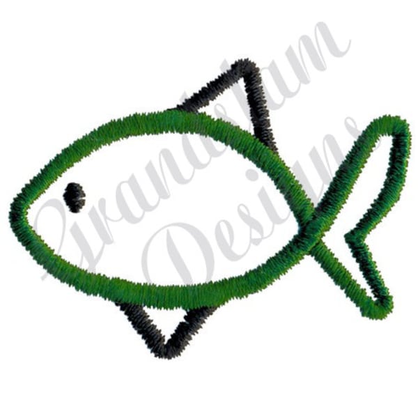 Fish Embroidery - Etsy
