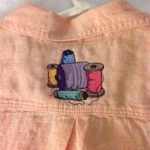 Thread Spools - Machine Embroidery Design, Embroidery Designs, Machine ...