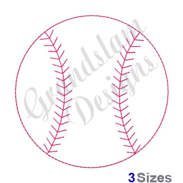 Baseball Embroidery - Etsy