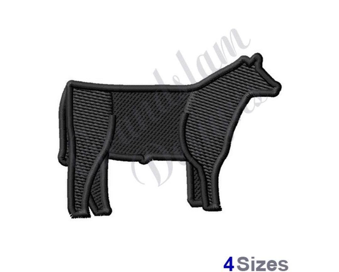 Steer - Machine Embroidery Design, Embroidery Designs, Machine ...