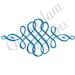 Squiggly Scroll Decoration Machine Embroidery Design - Etsy