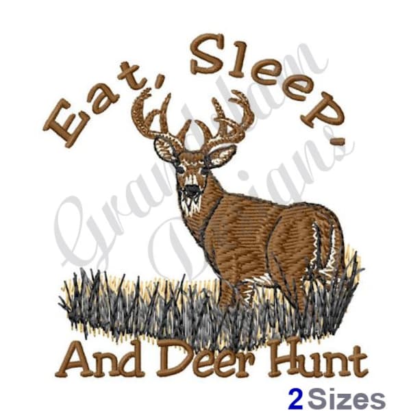 Sleeping Deer Embroidery Designs - Etsy