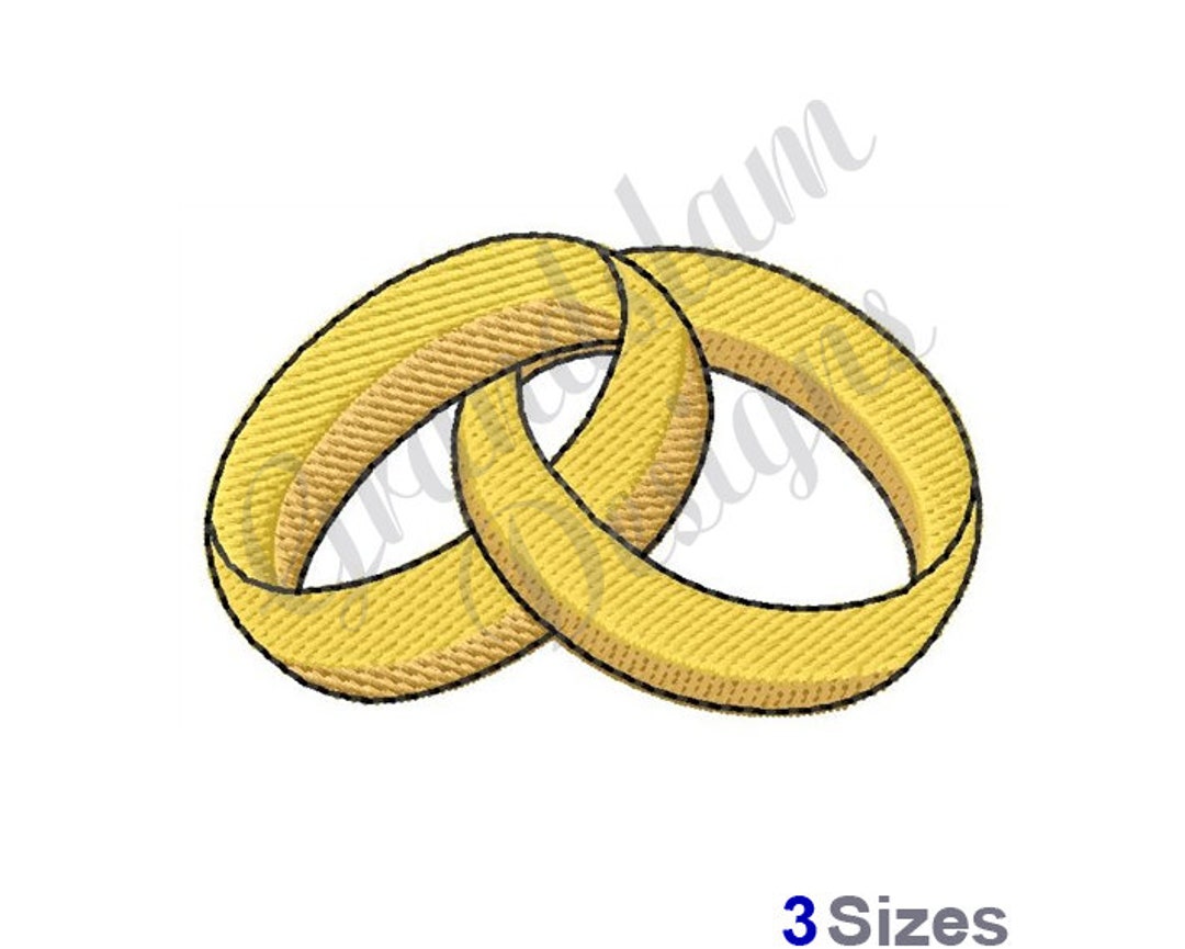 Connected Rings - Machine Embroidery Design, Embroidery Designs ...