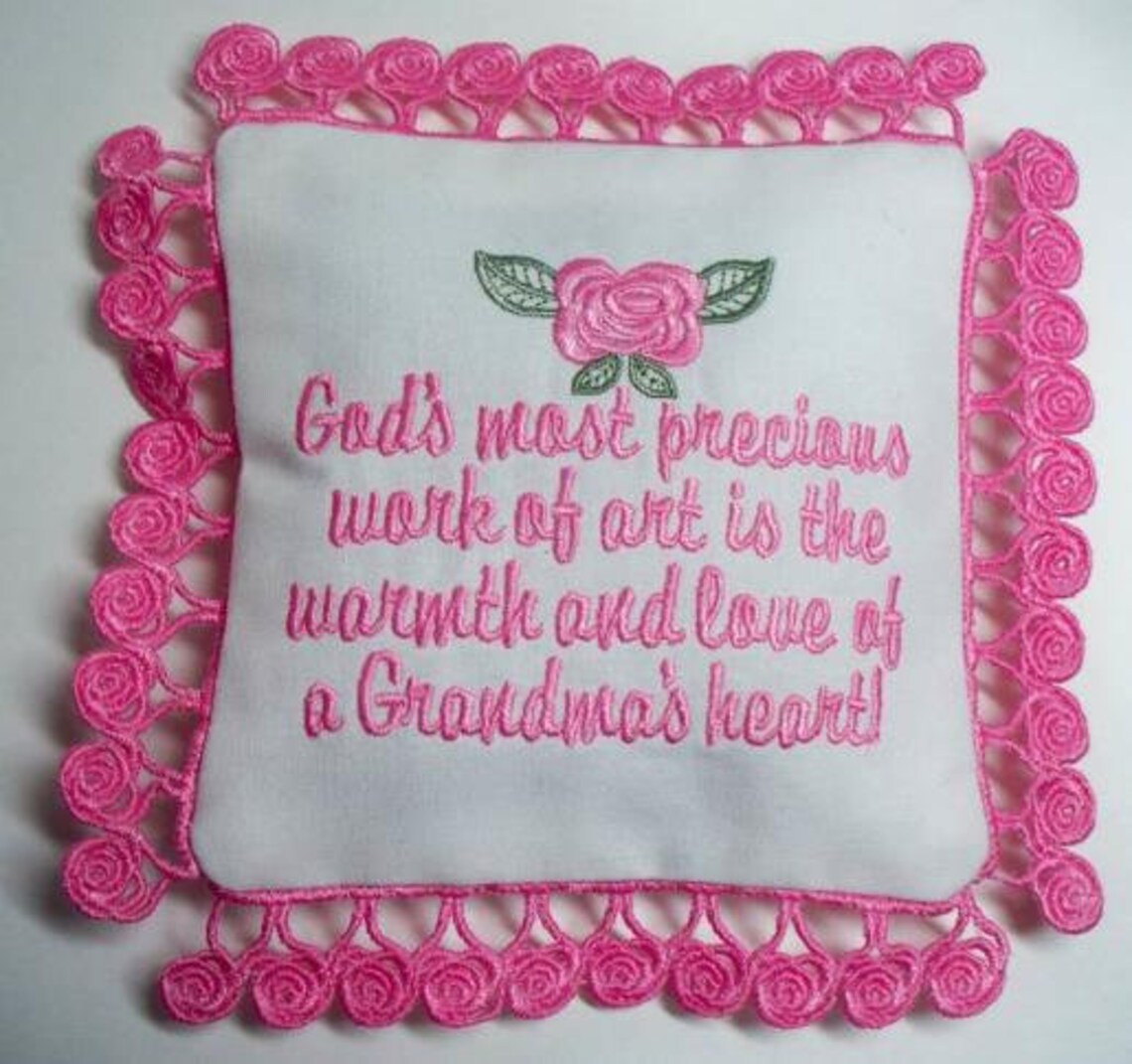 FSL Rose Edging Border - Machine Embroidery Design - Etsy
