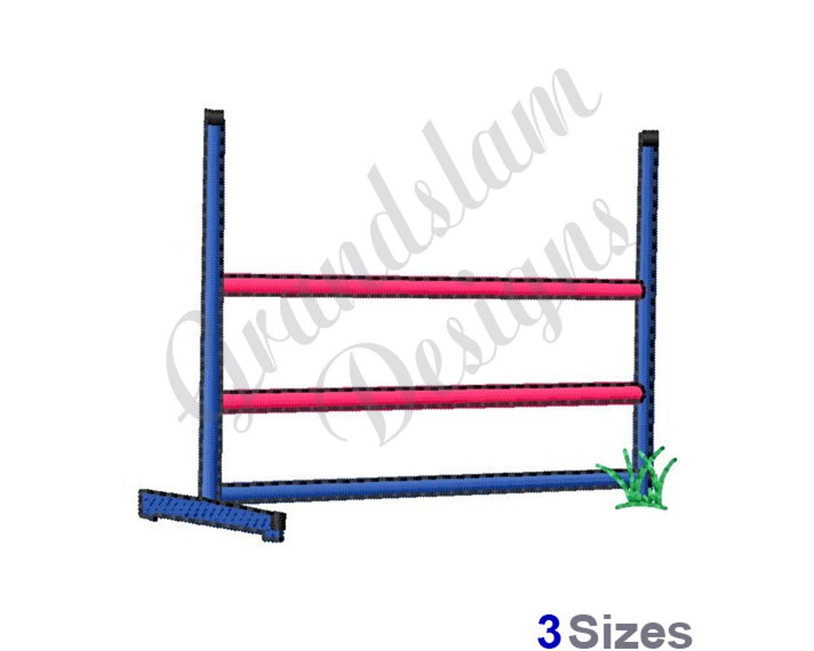 Agility Hurdle machine Embroidery Design Embroidery Designs - Etsy