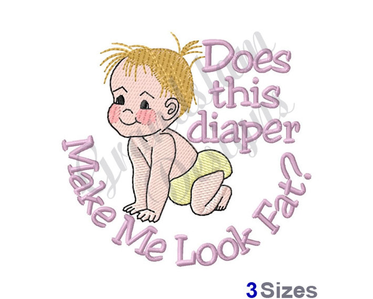Crawling Baby - Machine Embroidery Design - Etsy