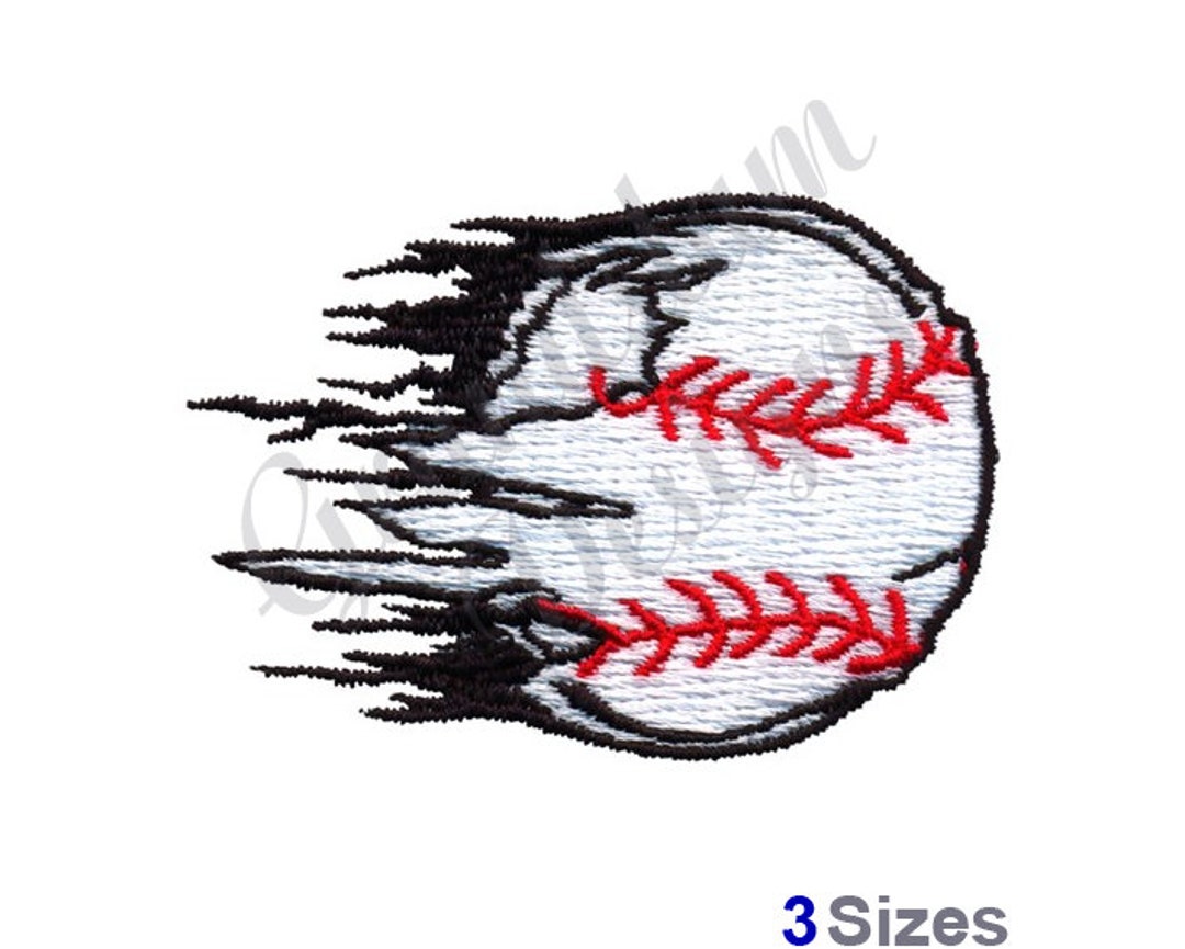 Breaking Baseball - Machine Embroidery Design - Etsy