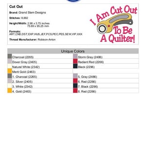 Rotary Cutter - Machine Embroidery Design, Embroidery Designs, Machine ...