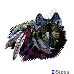 Wolf - Machine Embroidery Design - Etsy