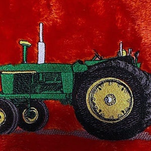 Classic Tractor - Machine Embroidery Design - Etsy