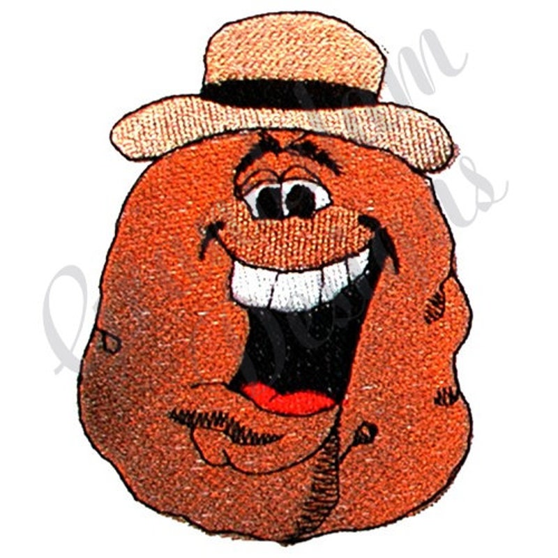 Beach Potato Embroidery - Etsy