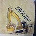 Excavator Digger Machine Embroidery Design, Embroidery Designs, Machine ...