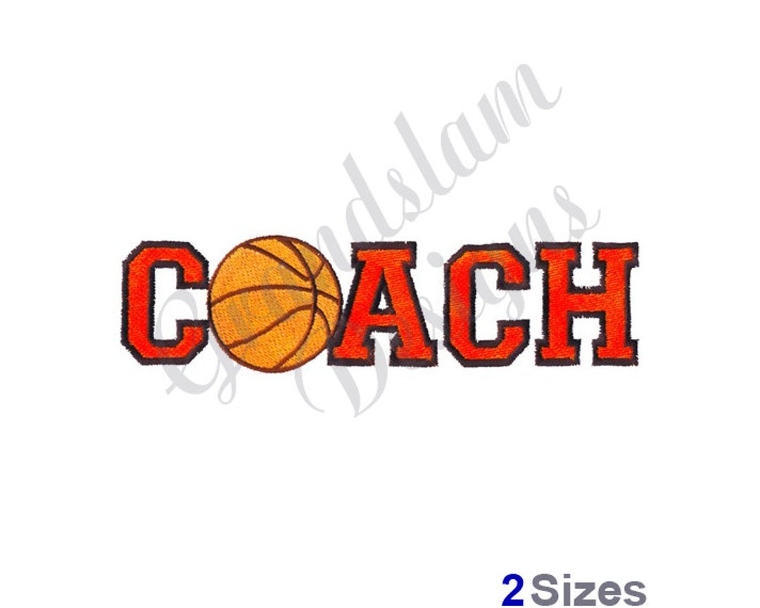 Basketball Coach -machine Embroidery Design, Embroidery Designs ...