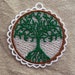 Fsl Blank Circle Ornament - Machine Embroidery Design - Etsy