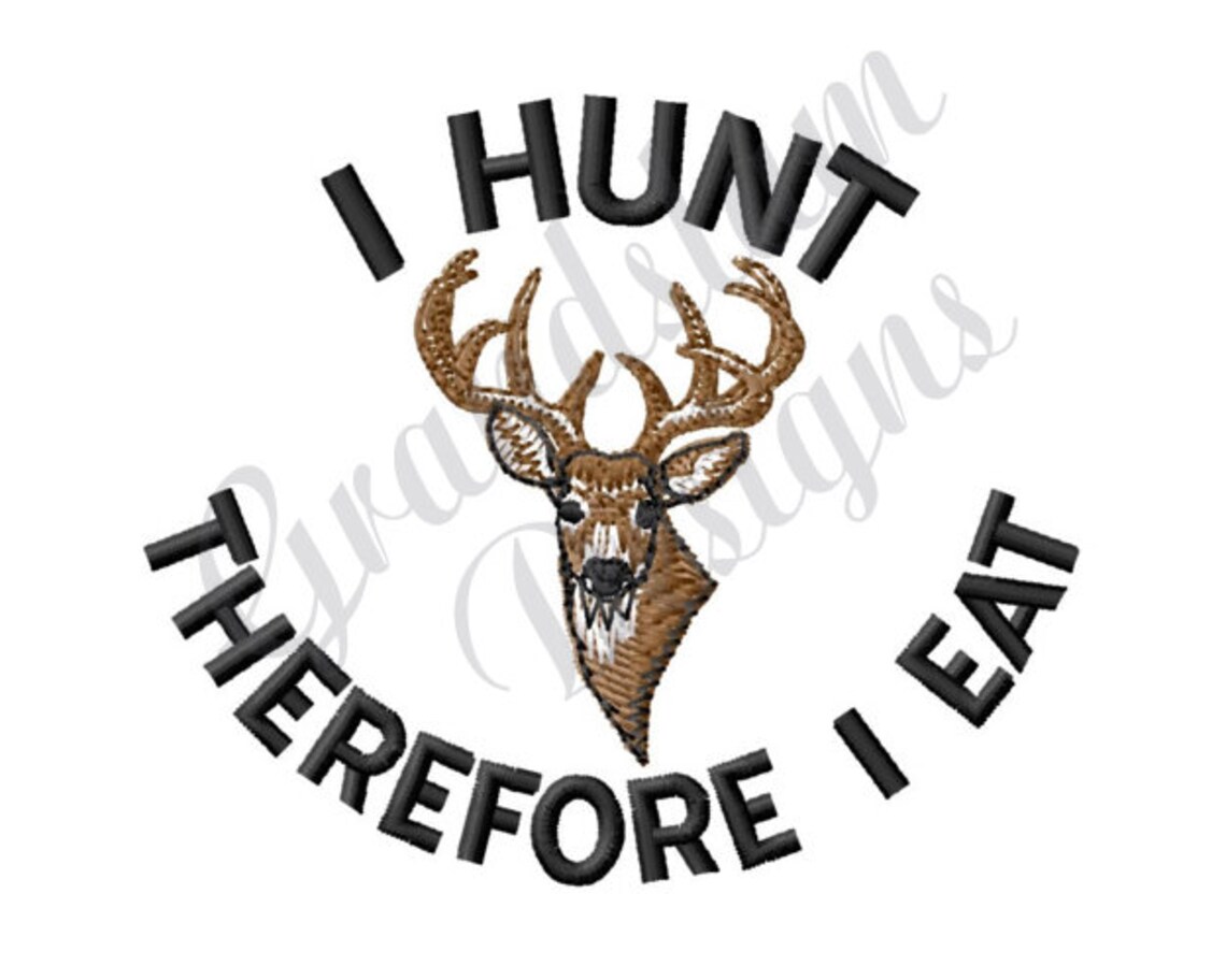 Deer Hunter Machine Embroidery Design - Etsy
