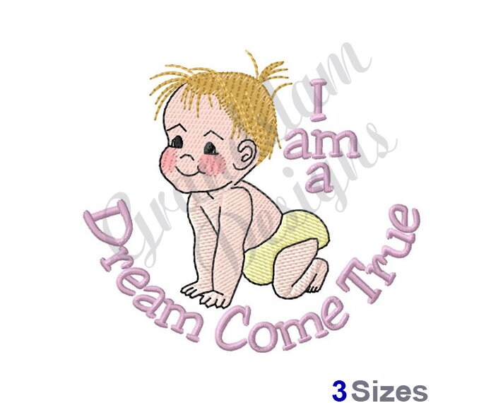 Newborn Baby Machine Embroidery Design Infant Girl Boy - Etsy