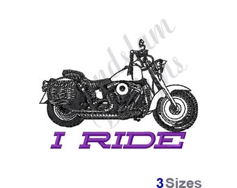 Chopper Outline Machine Embroidery Design - Etsy