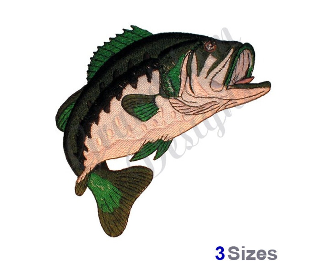 Bass - Machine Embroidery Design, Embroidery Designs, Machine ...