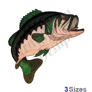 Bass - Machine Embroidery Design, Embroidery Designs, Machine ...