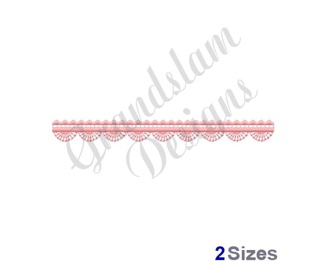 Fsl Border - Machine Embroidery Design - Etsy