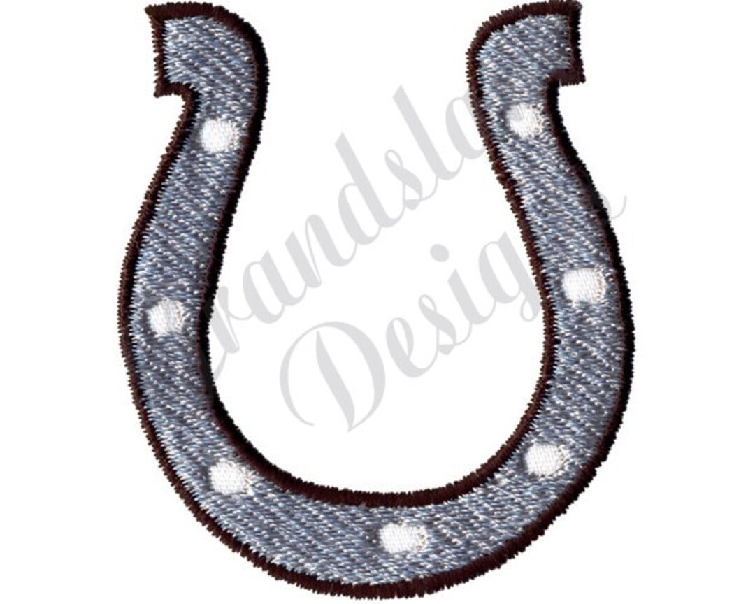 Horseshoe Embroidery Design – Lucky Charm Pattern (digital Download) - Etsy