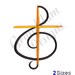 Treble Clef Cross - Machine Embroidery Design - Etsy