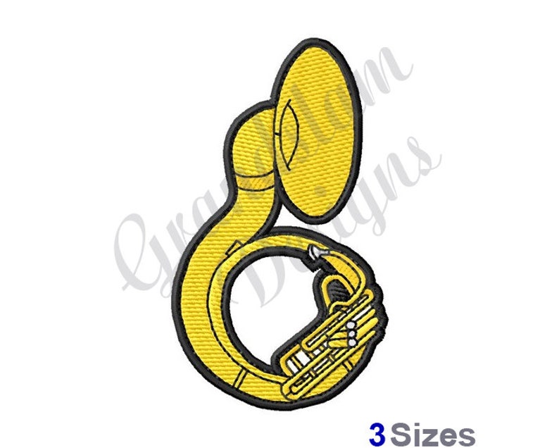 Sousaphone - Machine Embroidery Design, Embroidery Designs, Machine ...