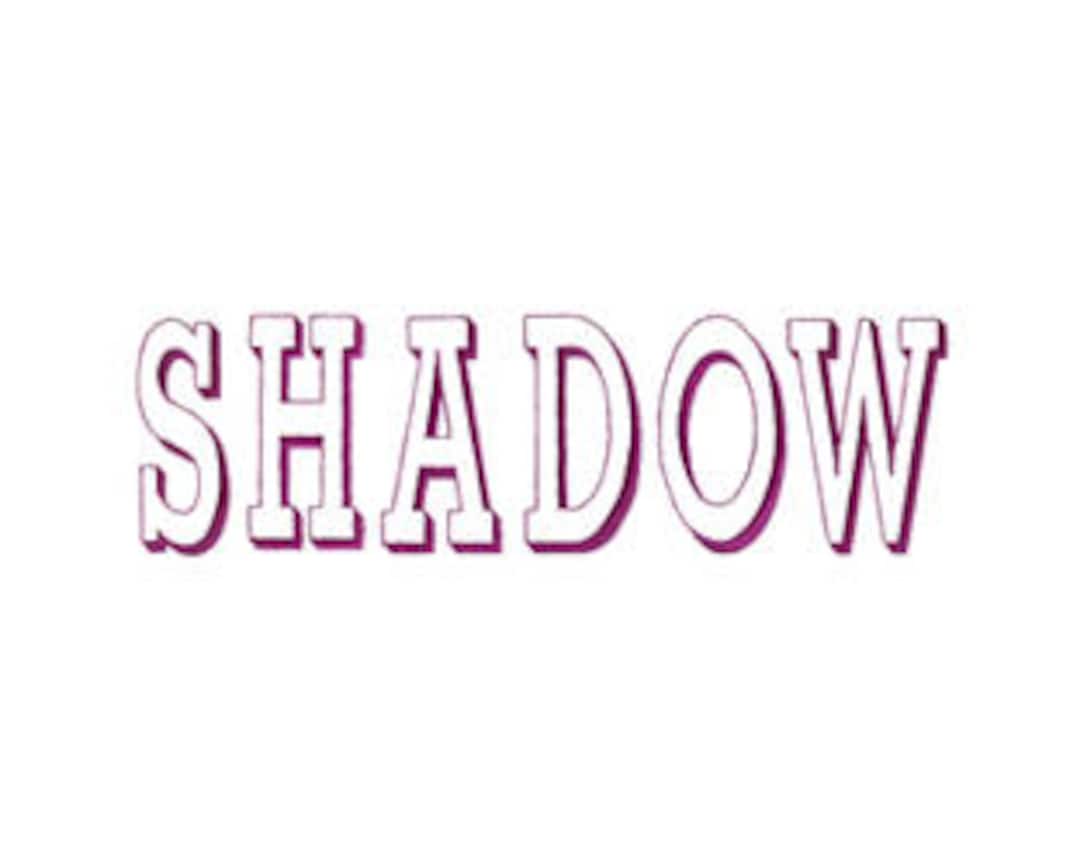 Shadow Embroidery Font Set - Sweetheart Machine Embroidery Alphabet ...