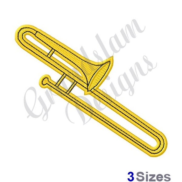 Trombone Patch - Etsy